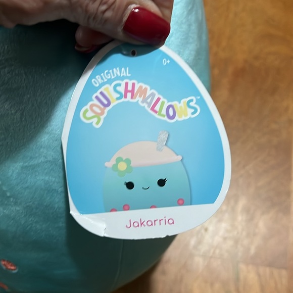 Squishmallows | Toys | Nwt Squishmallow 2 Jakarria Bubble Tea Soft Blue ...